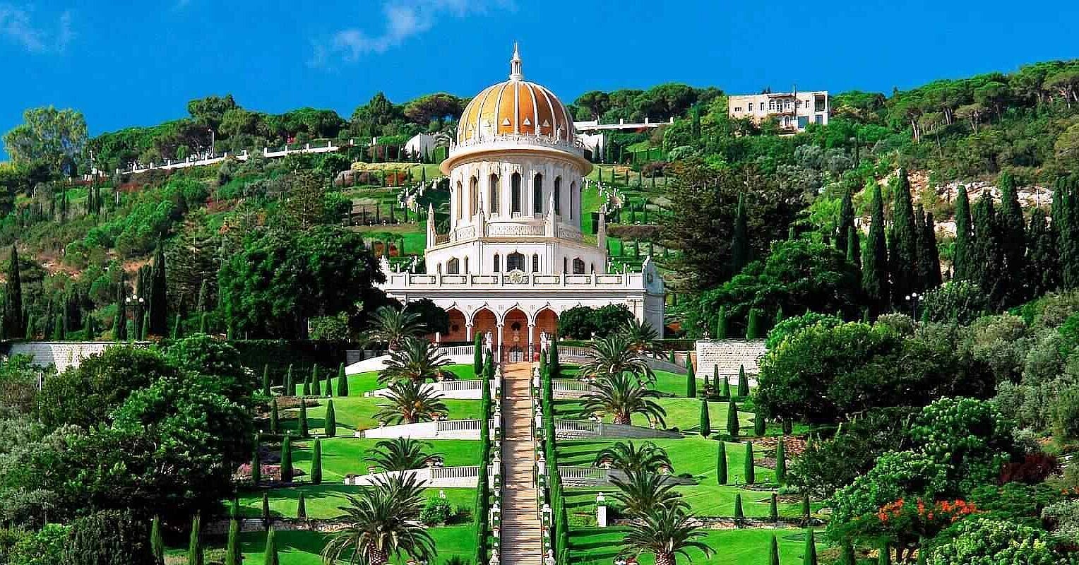 Vor 20 Jahren in Haifa: Die Einweihung der Terrassen am Berg Karmel ...